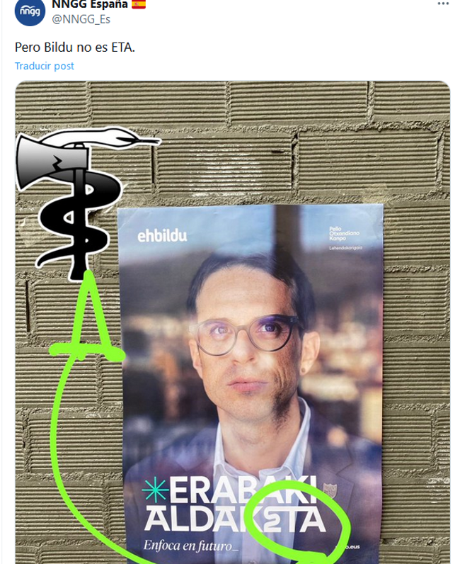 Las Redes Sociales Se Pronuncian Tras Vincular El Pp Un Cartel De Bildu